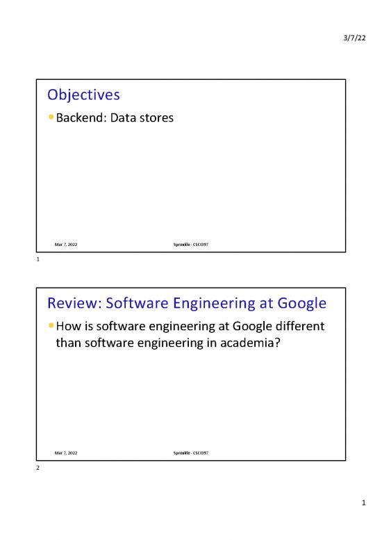 Software Architecture Pdf 183128 | 19 Databases Software Architecture Pdf 183128 | 19 Databases