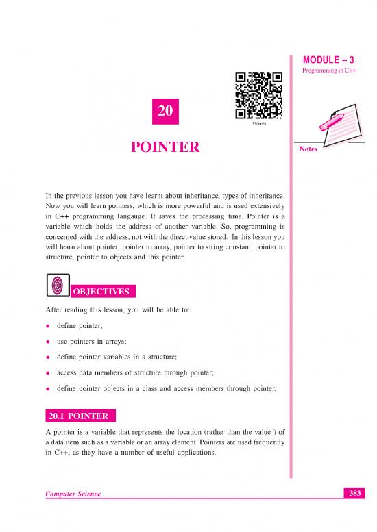 Programming Notes Pdf 187225 | Lesson 20