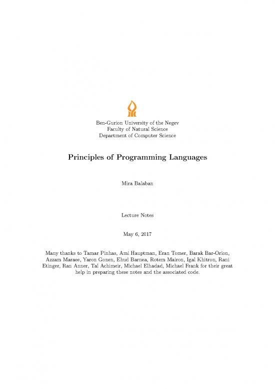 Programming Languages Pdf Notes 186879 Principles Of Programming 6273