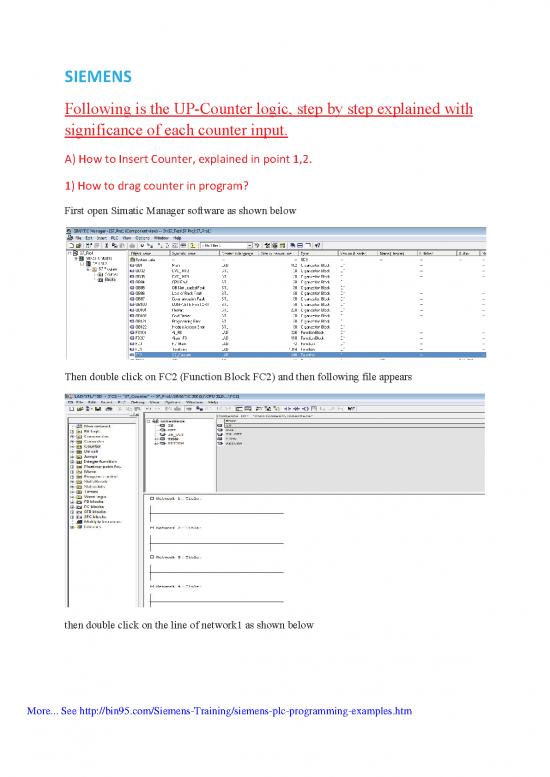 Programming Pdf 186296 | Siemens Plc Programming Example1 Programming Pdf 186296 | Siemens Plc Programming Example1