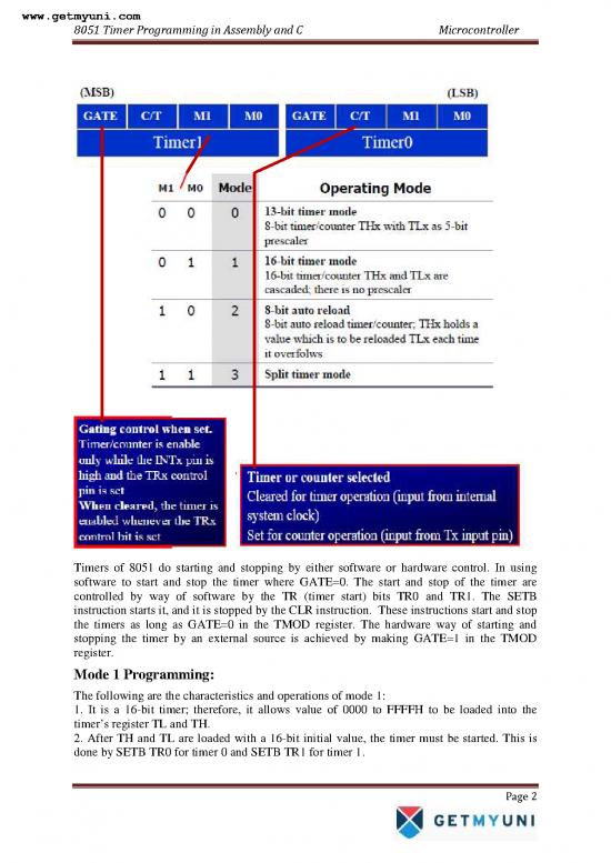 Programming Pdf 185515 Electrical Engineering Engineering Microcontroller 8051 Timer