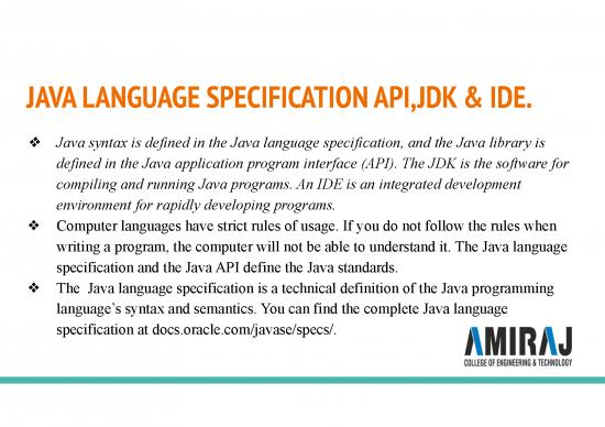 Java Oop Pdf 188026 3140705 Chapter 1 Introduction To Java And Elementary Programming