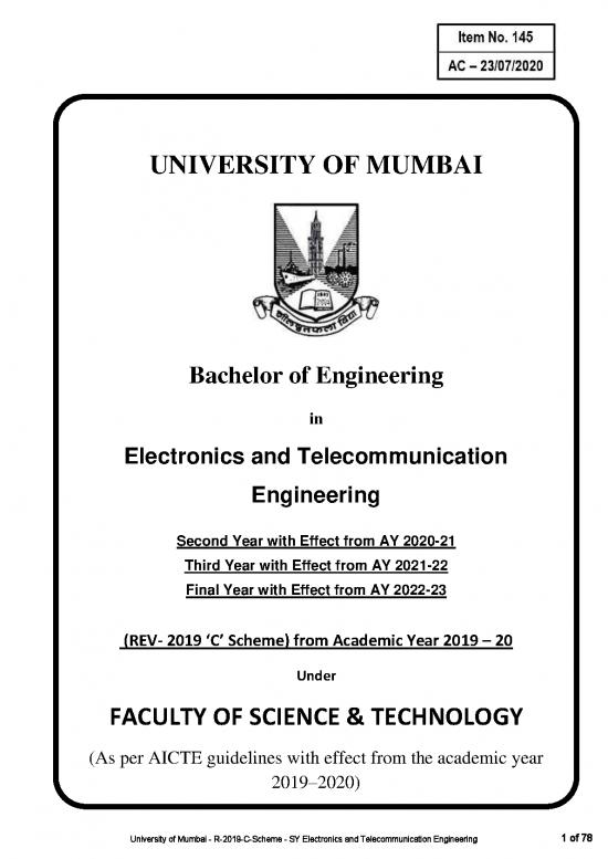 Pdf Certificate Online 191762 | Electronics And Telecommunication ...