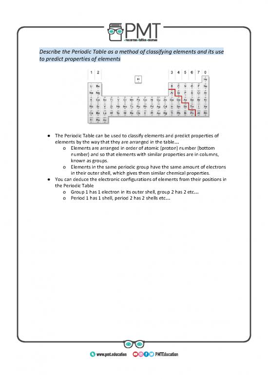 Pdf Printable Periodic Table 195112 | The Periodic Table