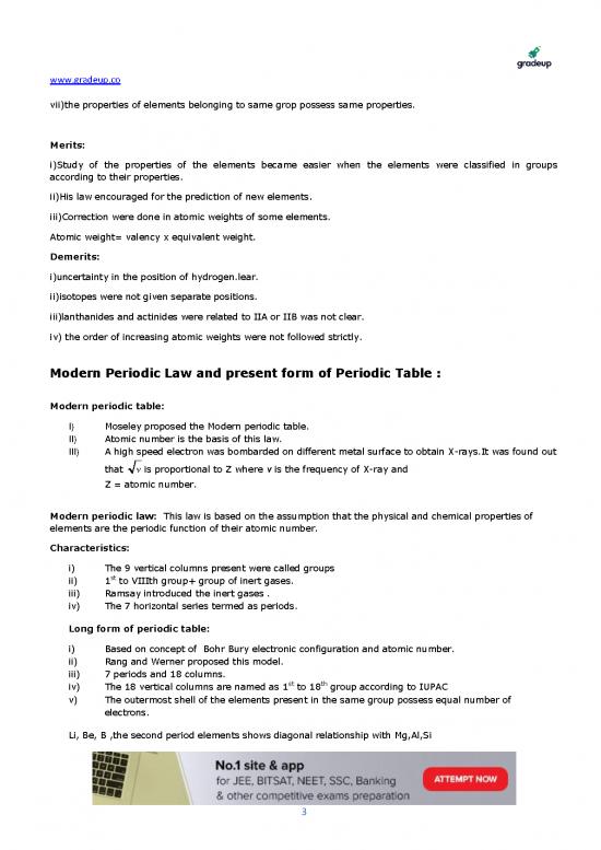 Pdf Printable Periodic Table 194900 | Jee Main Short Notes Trend In ...