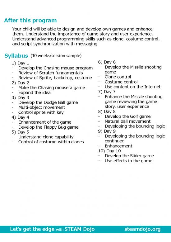 Advanced Scratch Programming Pdf 196506 Leaflet Advanced Scratch Game Coding