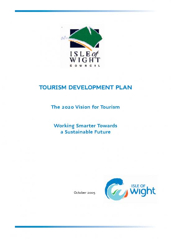 19 Tourism Development Plan Sample Files | Download Free Collection Files