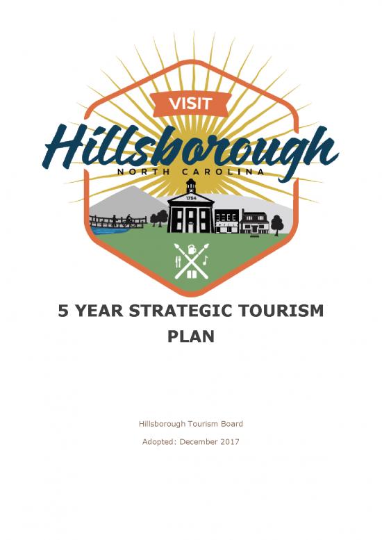 19 Tourism Development Plan Sample Files | Download Free Collection Files