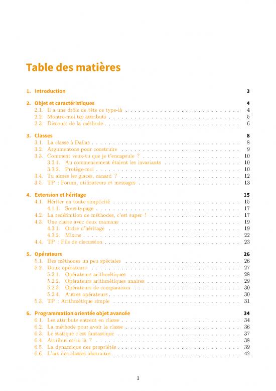 La Programmation Orientee Objet En Python
