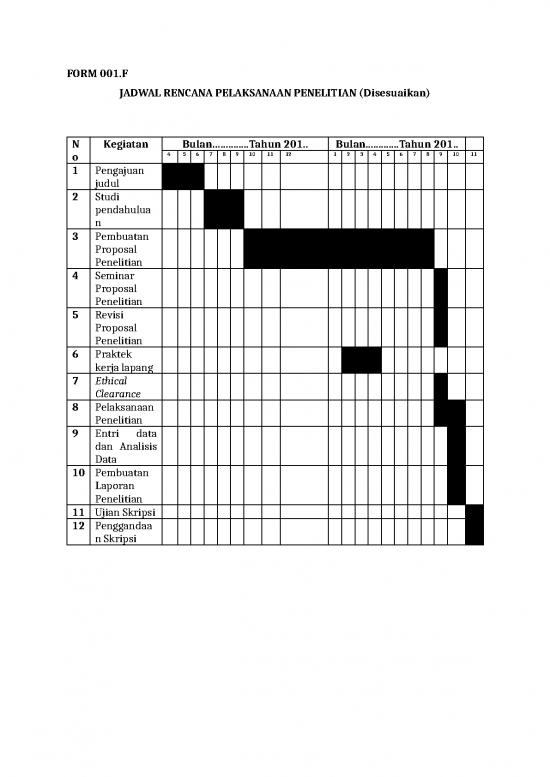 File Rab - Rencana Anggaran Biaya Id 20450 | 8 Formulir Rencana ...