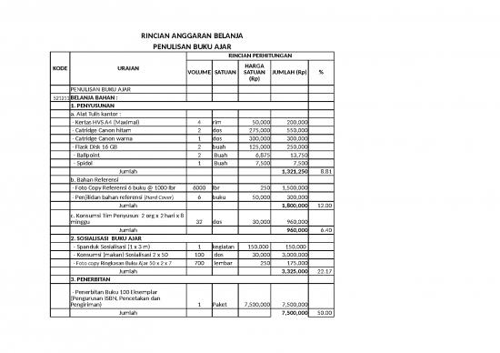 Excel Sheet Download 20496 | Rab Buku Ajar