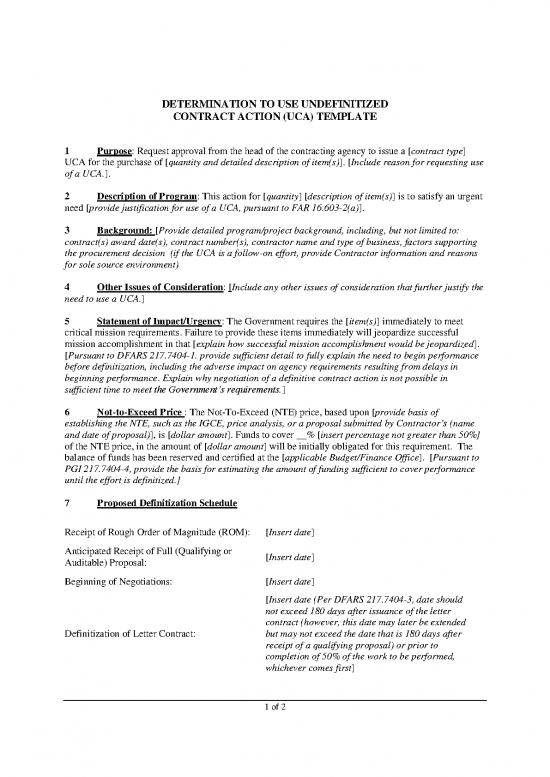 Contract Sample Pdf 202351 Template For Uca Authorization Requests