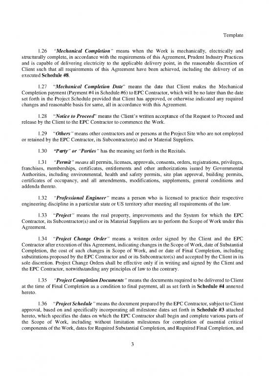 Agreement Contract Sample 201472 | Exhibit D2 Green Earth Energy Epc ...