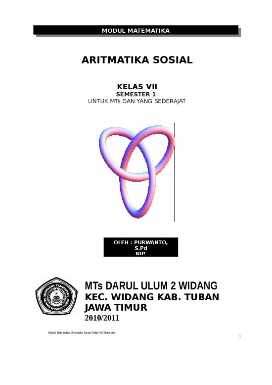 Bulan Pdf 8031 | Aritmatika Modular | Matematika