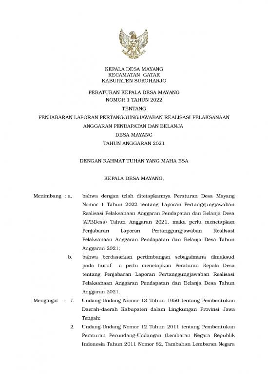 Lpj - Laporan Pertanggungjawaban Id 22976 | Penjabaran Laporan Pertanggungjawaban Pelaksanaan ...