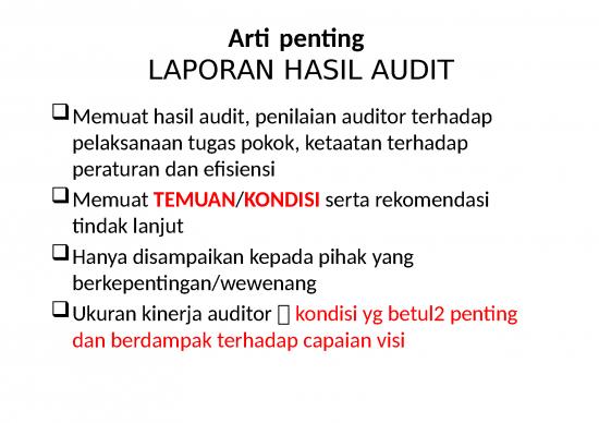 Laporan Ppt 21196 | Laporan Hasil Audit Internal Perguruan Tinggi